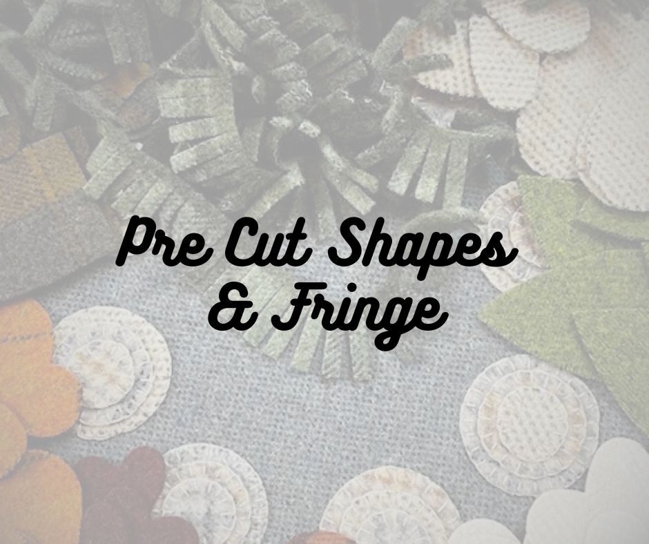 Pre Cut Shapes & Fringe – Little Village Primitives