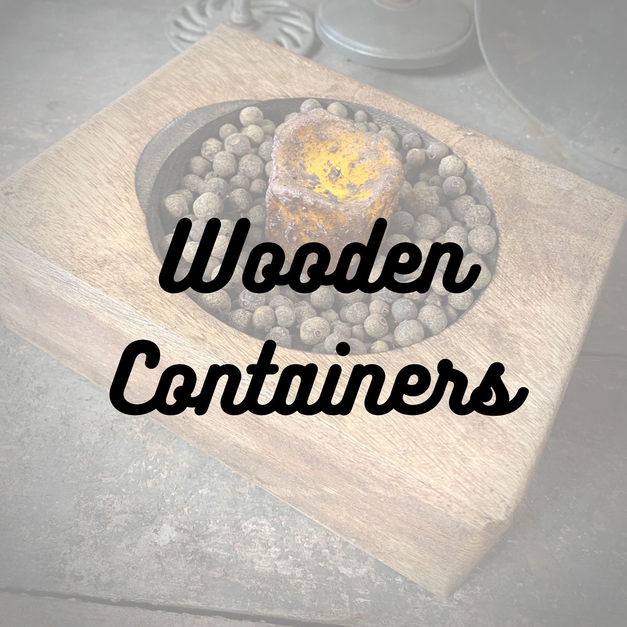 Wooden Containers – Little Village Primitives