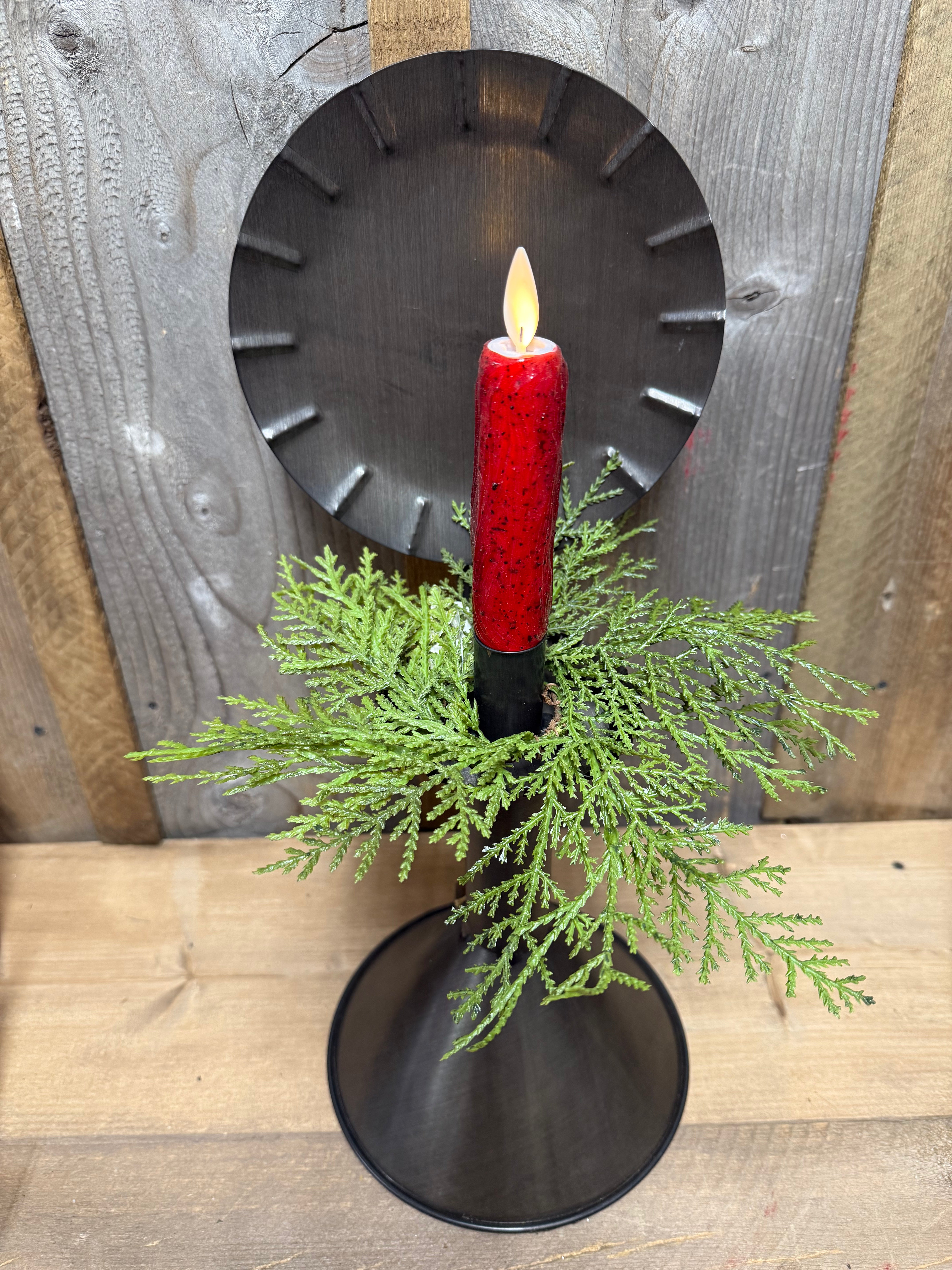 Mini Candle Ring, 1.5" Inner Ring, REAL TOUCH CEDAR – Little Village ...