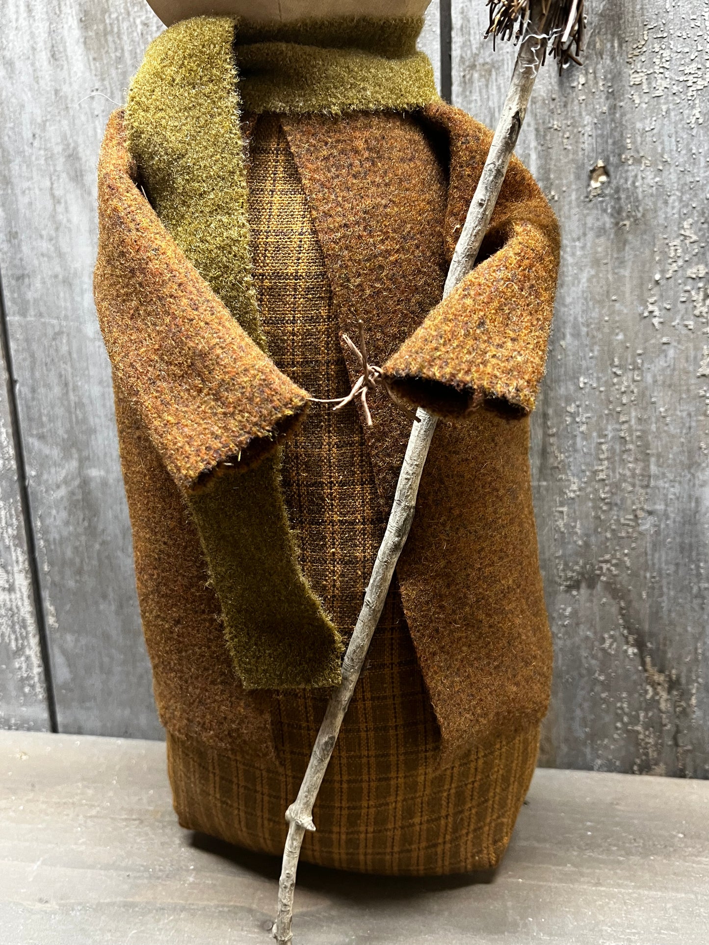 Snowman, 18", PARSON BROWN – Little Village Primitives