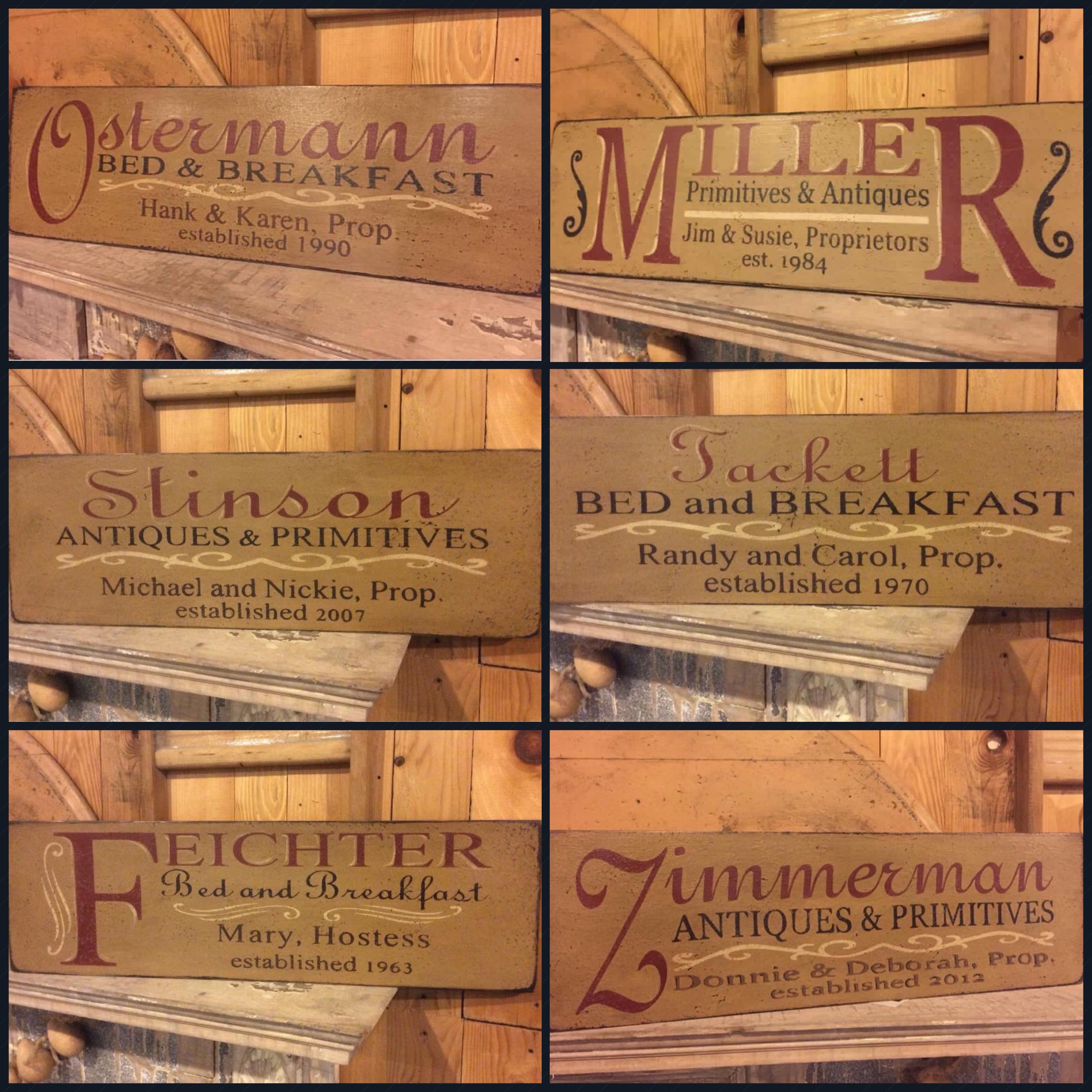 Personalized Primitive Sign – Little Village Primitives